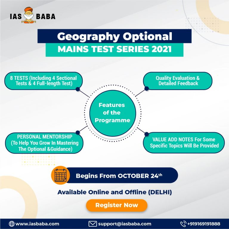 GEOGRAPHY OPTIONAL TEST SERIES for UPSC 2021 by Atyab Ali Zaidi Sir ...