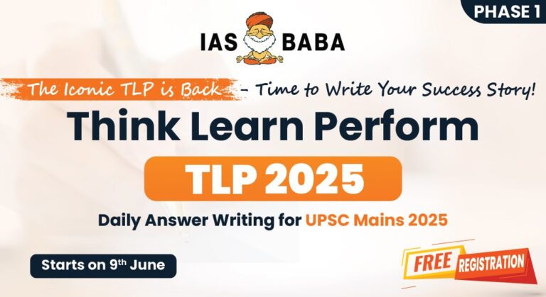 [FREE ONLINE INITIATIVE] TLP (Phase 1) - Daily Mains Answer Writing for ...