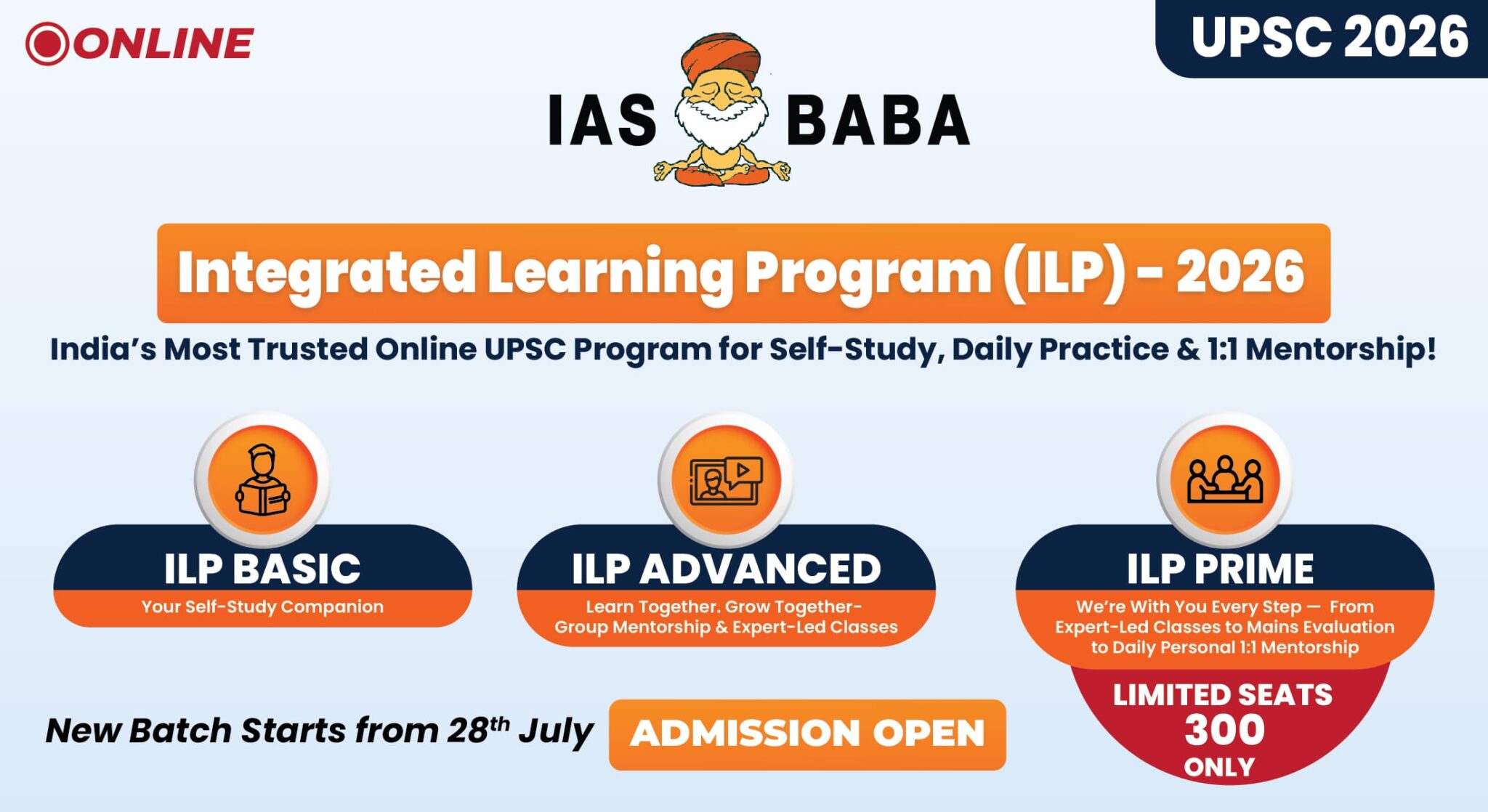 [NEW BATCH] ILP PRIME 2026 - INTEGRATED LEARNING PROGRAMME - The Most Comprehensive 365 Days ...